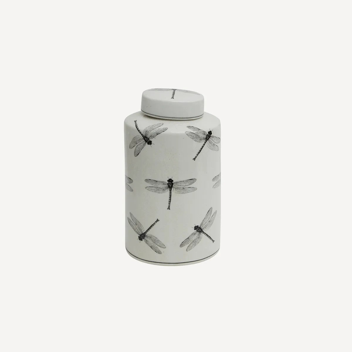 Dragonfly Oval Lidded Jar – Terra Viva Home and Garden