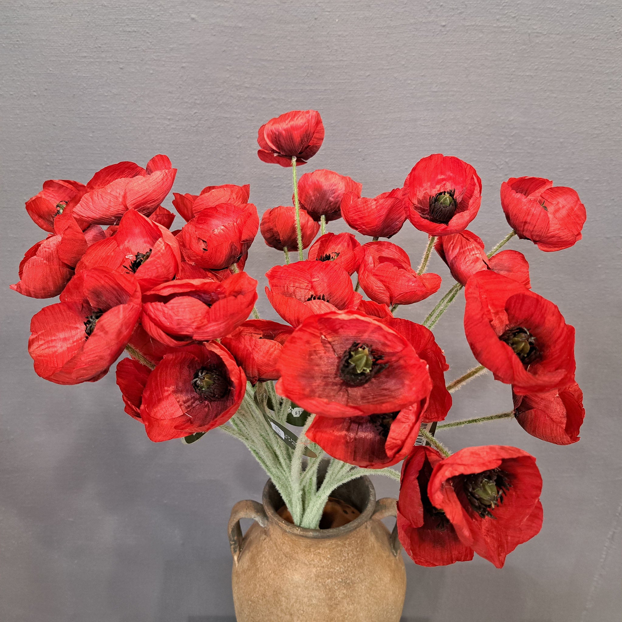 Artificial Poppy Spray – Terra Viva Home and Garden